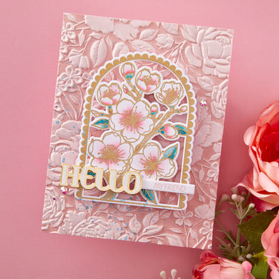 3d Embossing Folder Of The Month Membership Spellbinders Uk