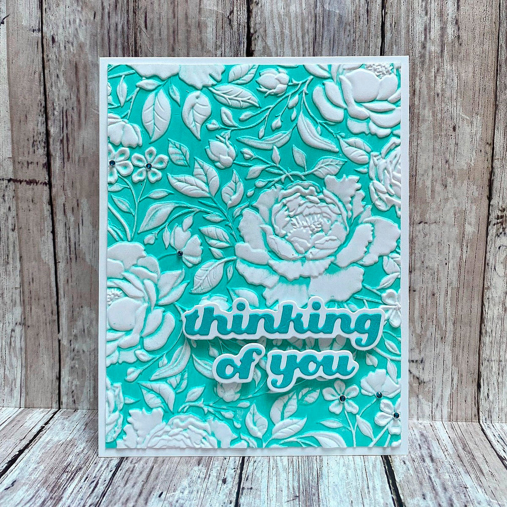 3D Embossing Folder of the Month Membership – Spellbinders UK