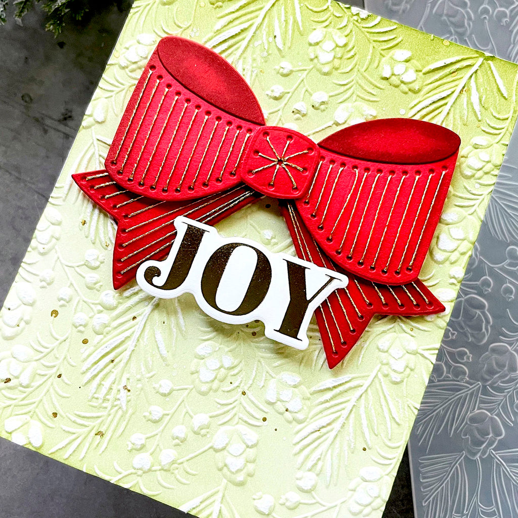 3D Embossing Folder of the Month Membership – Spellbinders UK