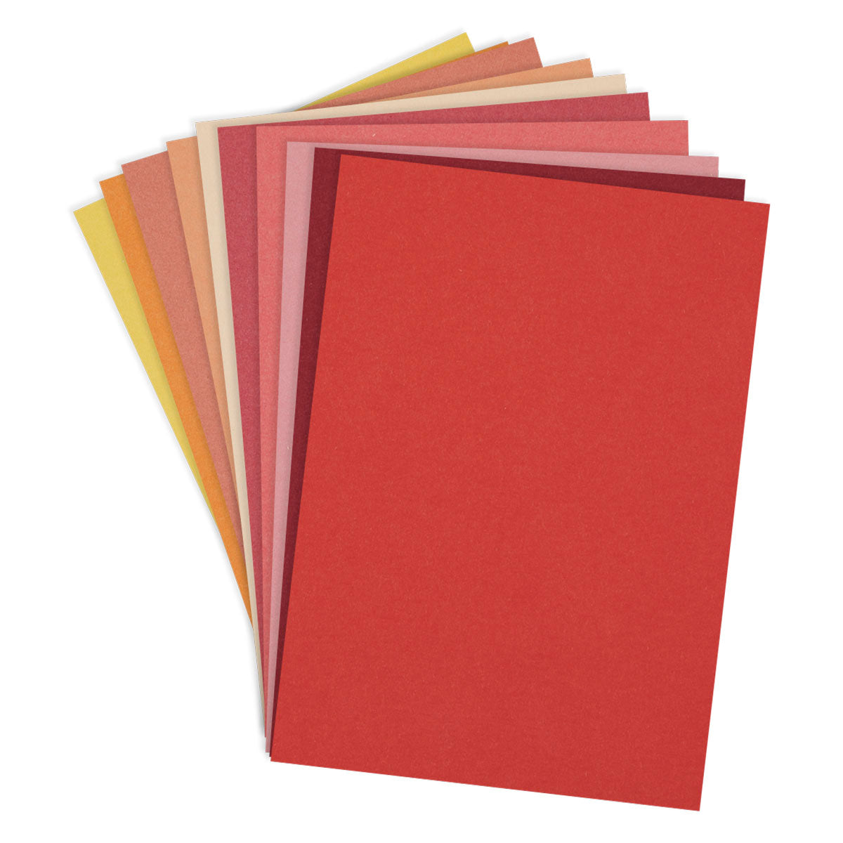 Warm Assortment ColorWheel Cardstock A4 - 20 Sheets | Spellbinders ...