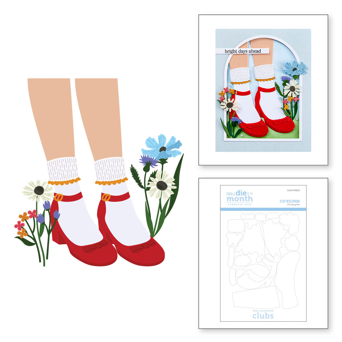 Step Into Spring - Small Die of the Month – Spellbinders UK