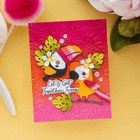 Tropical Friends - Small Die of the Month – Spellbinders UK