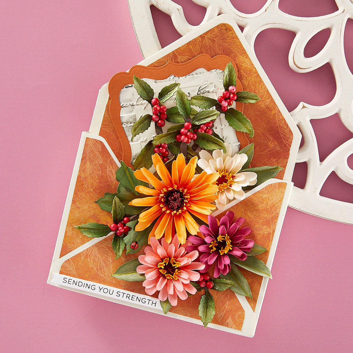 Withered Viburnum Etched Dies from the Winter's Grace Garden Collection ...