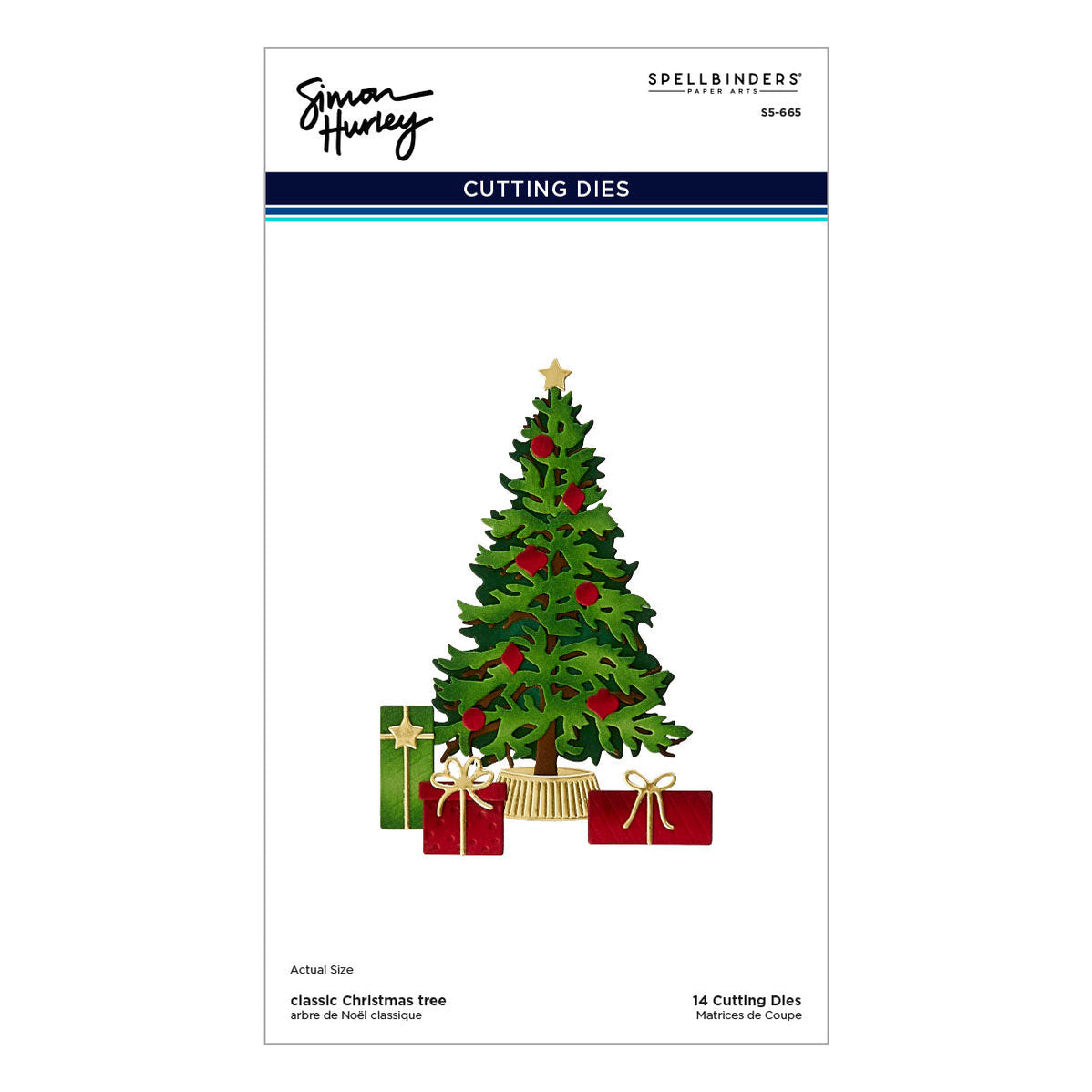 Classic Christmas Tree Etched Dies from the Timeless Trees Collection ...