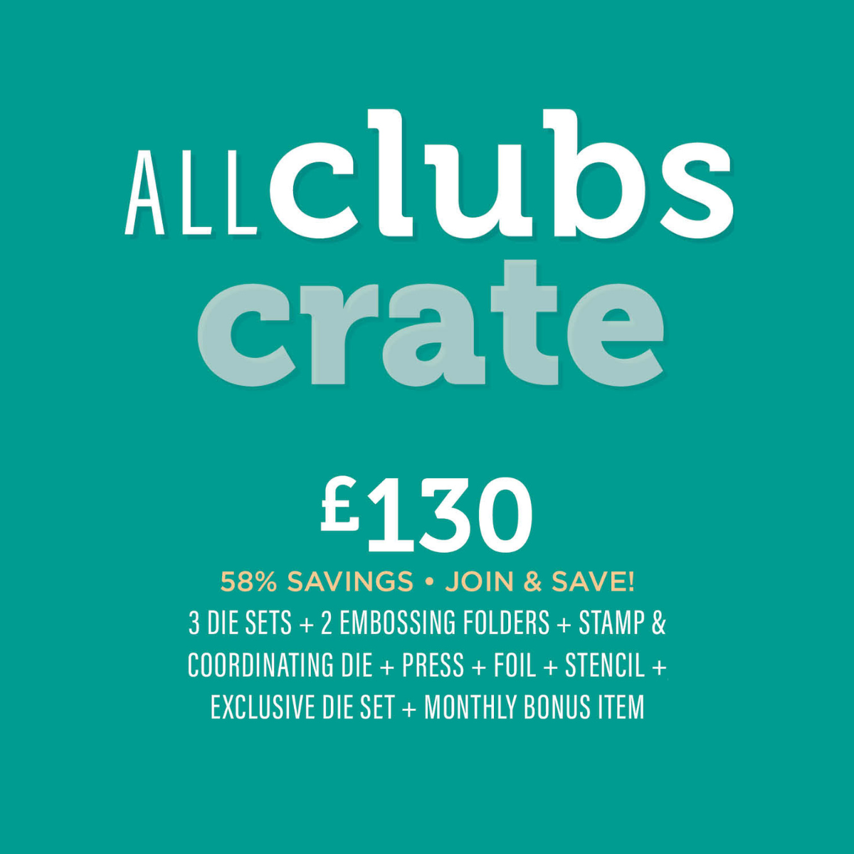 All-Clubs Crate Membership – Spellbinders UK