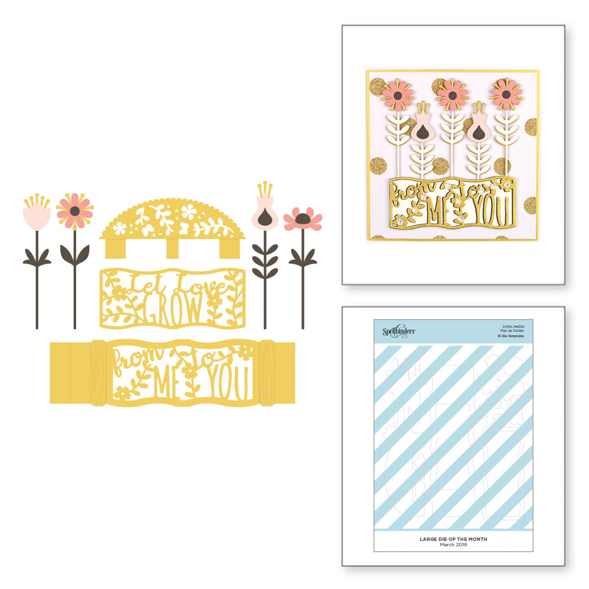 Pop Up Garden - Large Die of the Month Club – Spellbinders UK