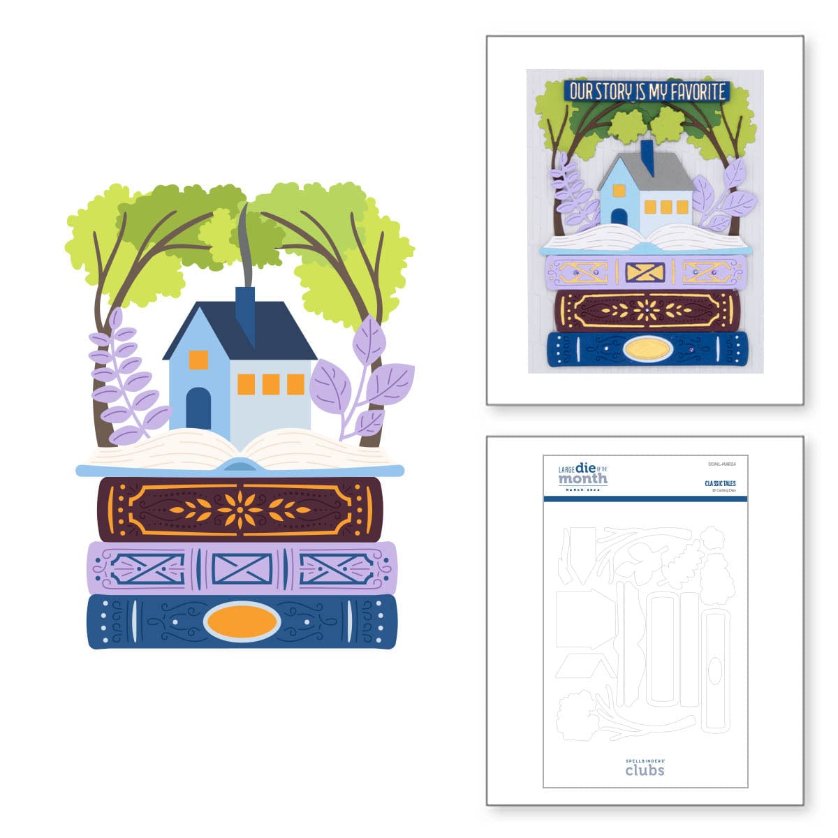 Classic Tales - Large Die of the Month – Spellbinders UK