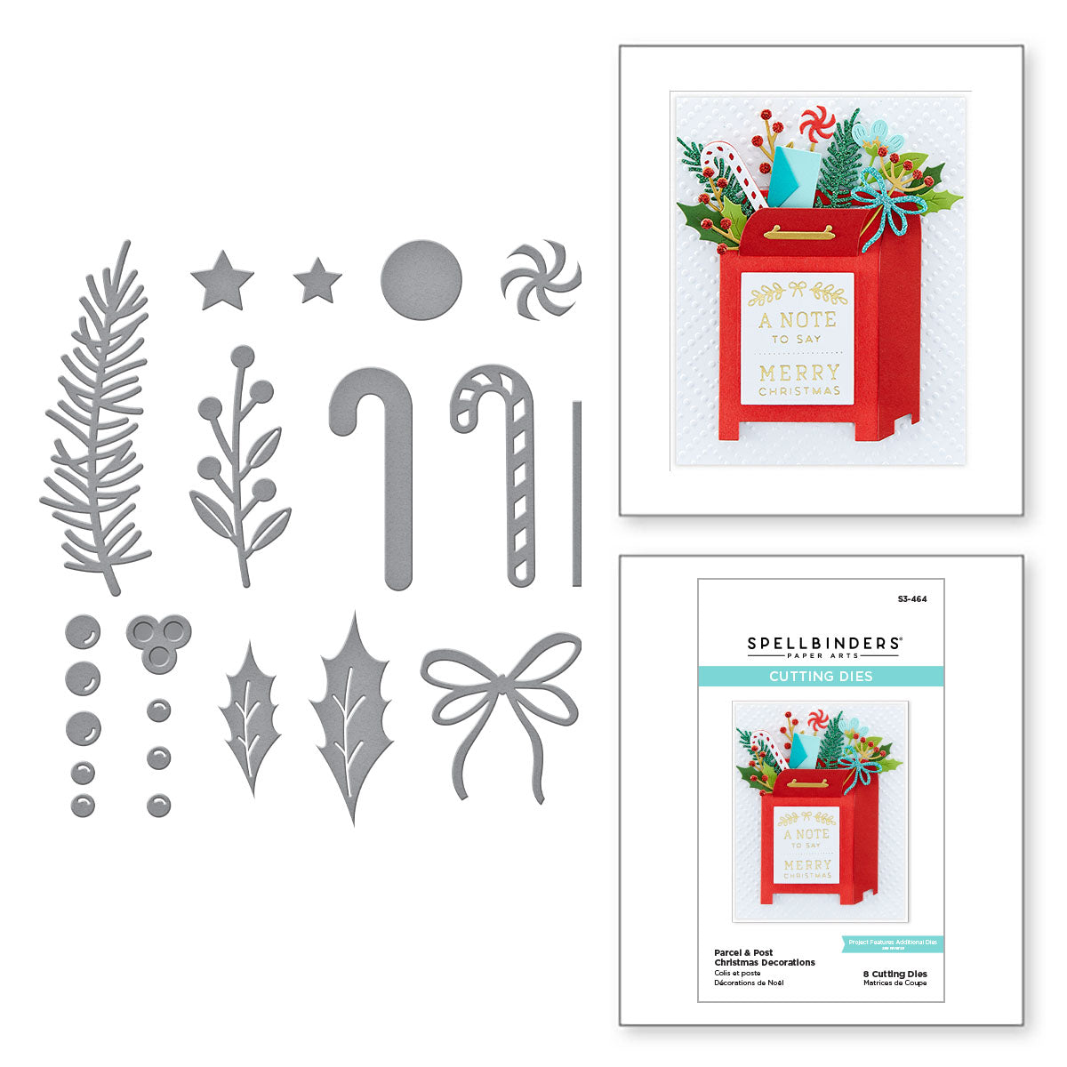 Parcel & Post Christmas Decorations | Spellbinders Paper Arts ...