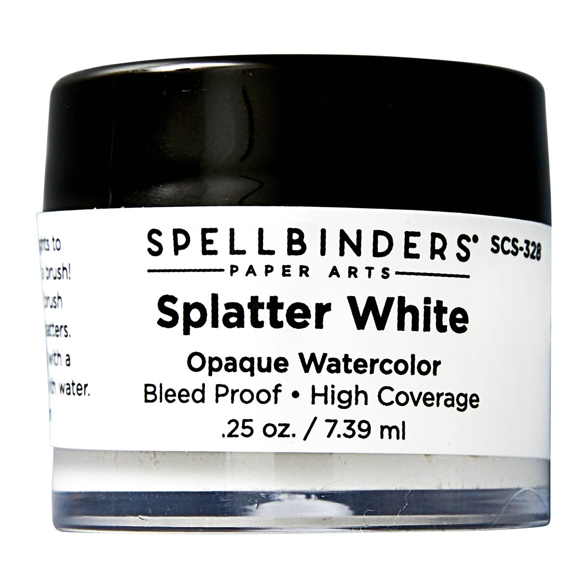 Splatter White Opaque Watercolor | Spellbinders – Spellbinders UK